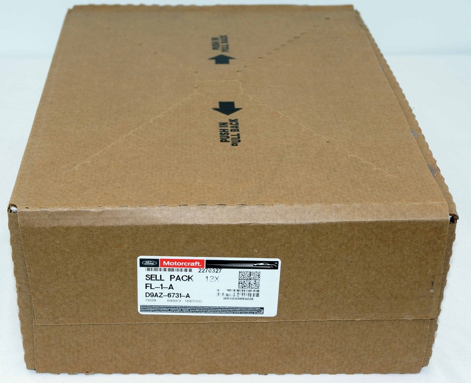 Set of 12 Genuine OEM Motorcraft FL1A Engine Oil Filter D9AZ6731A FL-1A ...