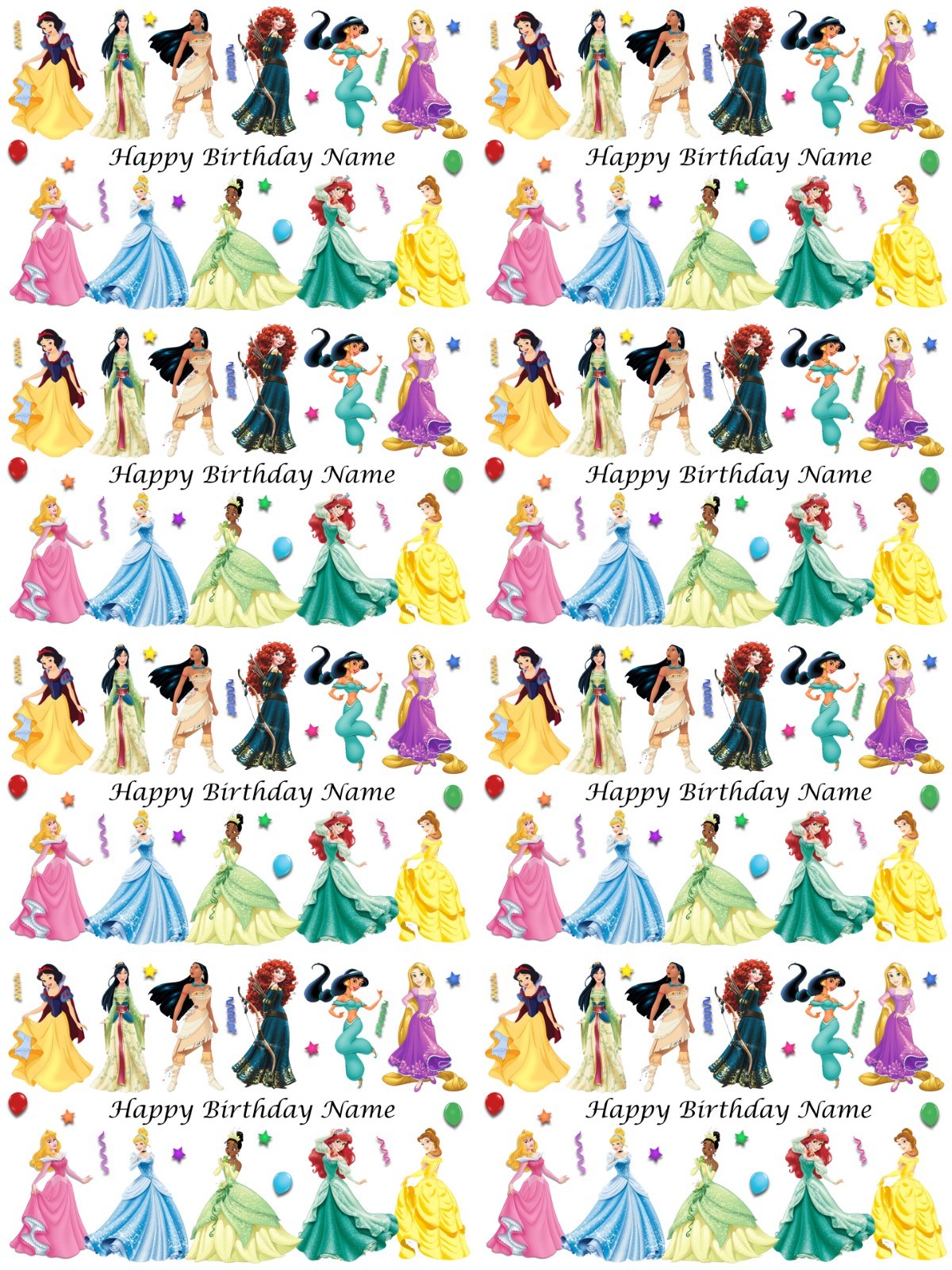 Pictures Of Disney Princesses With Names