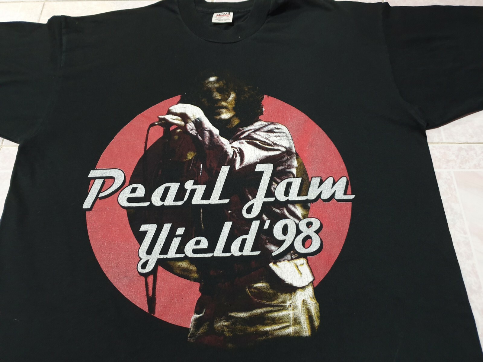 Rare Vintage 90s Pearl Jam Yield 98 Promo tour t shir… - Gem