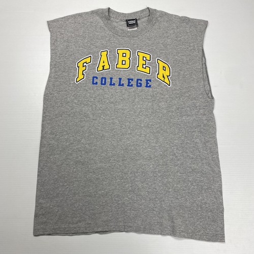 Faber College National Lampoon Animal House Mens Shirt XL Gray Graphic ...