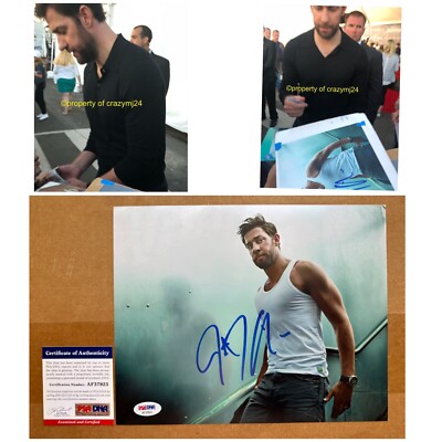 John Krasinski signed Tom Clancy's Jack Ryan Autograph The Office Proof ...