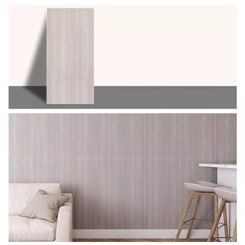 PVC Self-Adhesive Wood Effect Tiles Sticker Stick On Wall Floor Kitchen ...