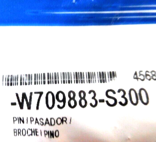 NEW OEM FORD PART W709883S300 CARPET RETAINER / ROCKER MOLDING CLIP ...