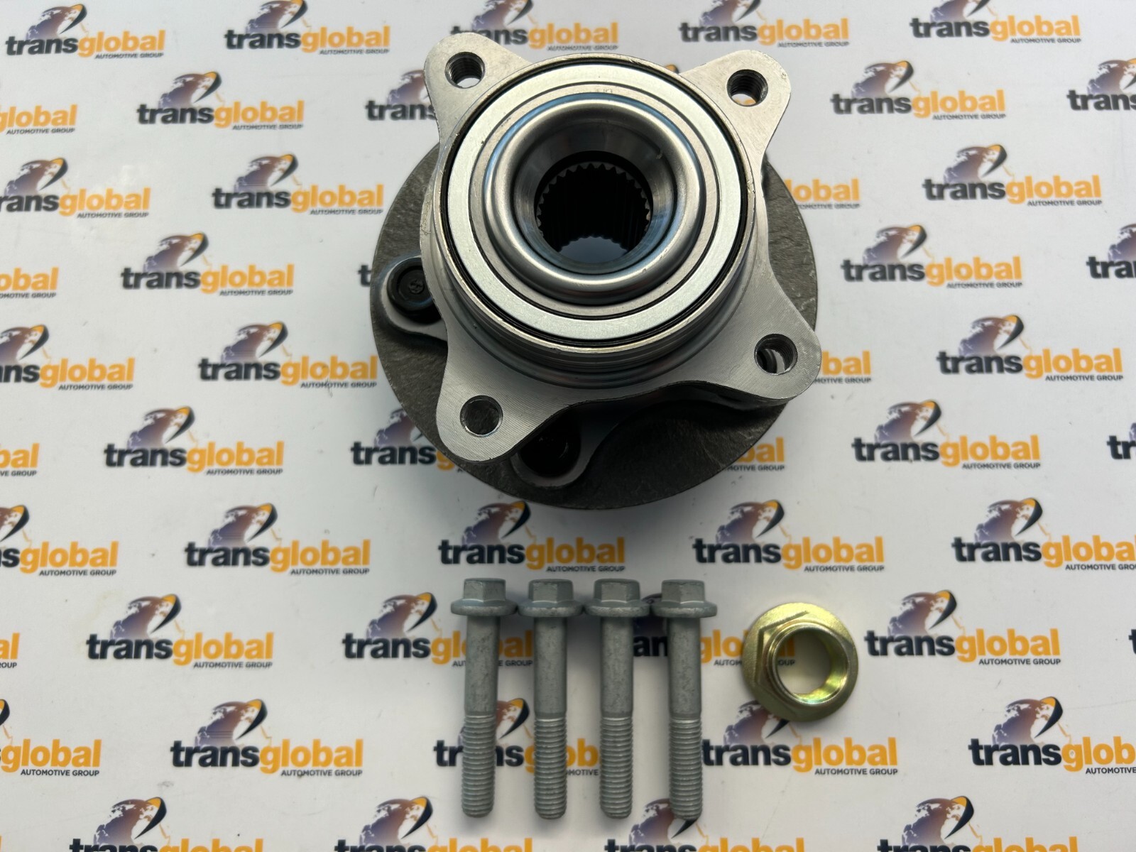 Front Wheel Bearing Hub & Nut for Land Rover Discovery 3 4 LR014147 ...