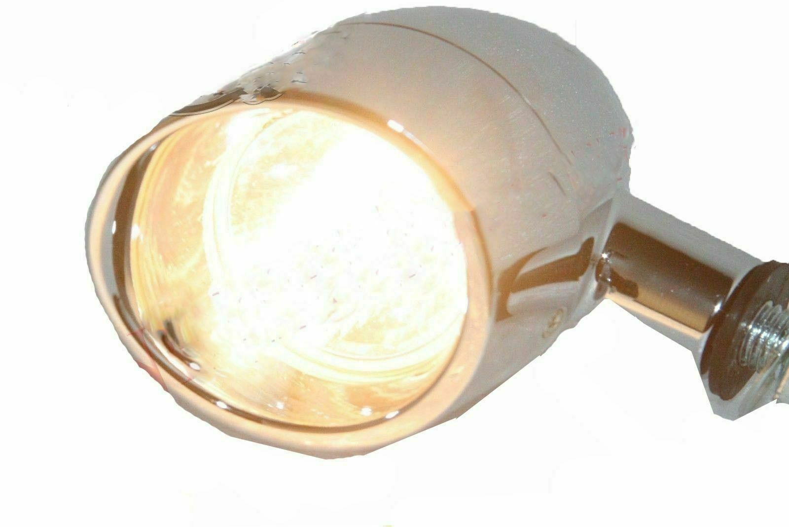 Similine Bullet Light 43mm Chrome Housing Rainbow Lens Universal ...