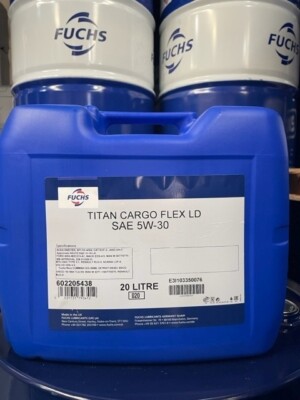 Fuchs Titan Cargo Flex LD 5w/30 Engine Oil VOLVO VDS 4.5/MB228.51 ...