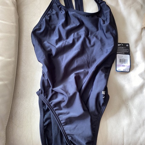 Speedo Women's Swimsuit One Piece Pro LT Supro-A Solid Black 6/32 NWT ...