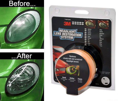 3M Headlight Headlamp Lens Restoration Polish Kit (39073) for sale ...