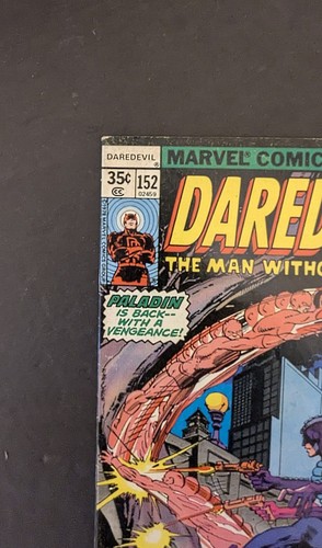 Daredevil #152 - Matt Murdock - Paladin - Death Stalker - Marvel Comics ...
