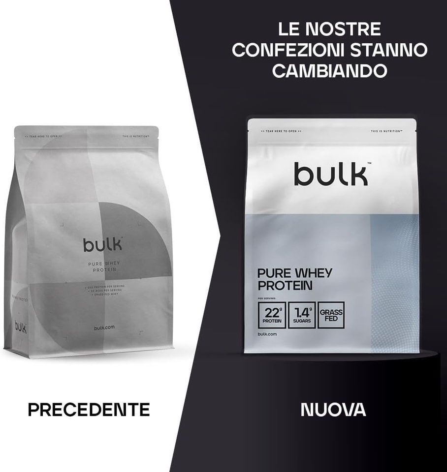 Pure Whey Protein Powder | Chocolate | 22G Protein and 5G Bcaas per ...