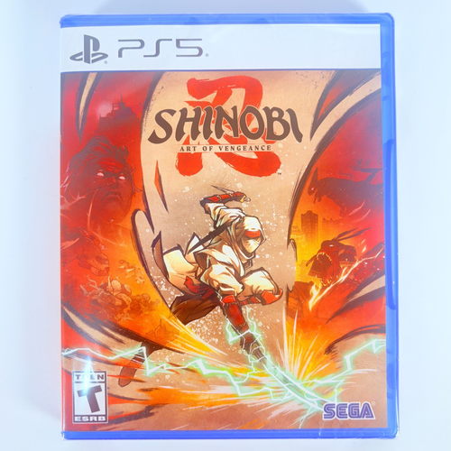 Shinobi: Art of Vengeance Limited Run #151 Sony PS5 New/Sealed On-Disc ...