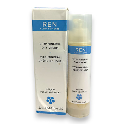 Ren Vita-Mineral Day Cream Normal 50ml/1.7fl.oz. New In Box ...