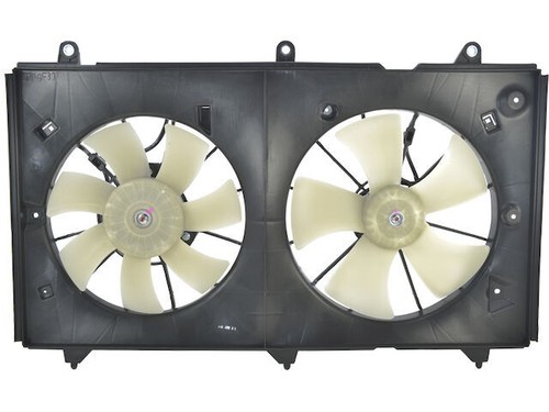 Radiator Fan Assembly For 03-07 Honda Accord 2.4L 4 Cyl DP17V6 METRIX ...