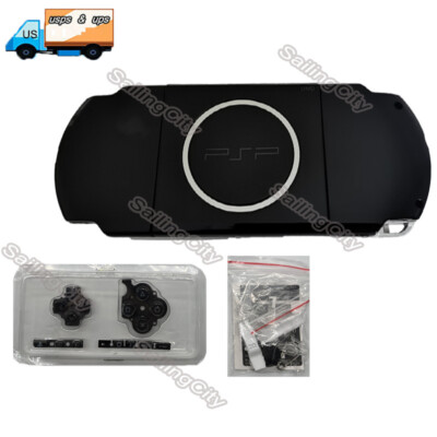 For Sony PSP 3000 PSP3000 Full Set Housing Shell Portable Case Cover ...