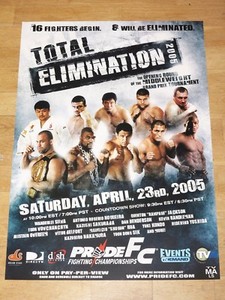 Pride FC Poster 2005 - Shogun Rua Wanderlei Silva Vitor Belfort ...