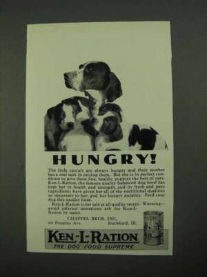 1931 Ken-L-Ration Dog Food Ad - Hungry! | eBay