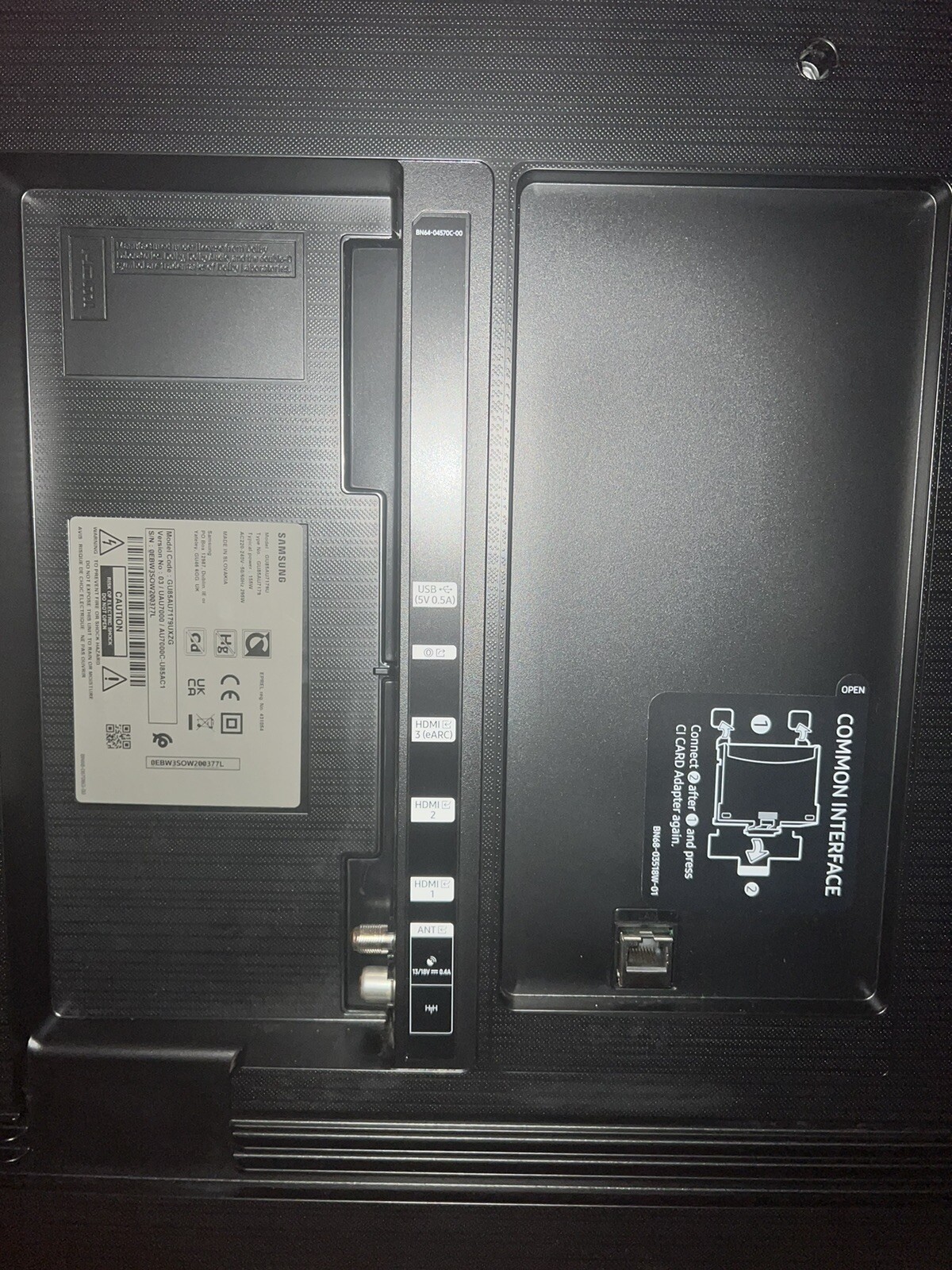 Samsung UHD AU7100 85zoll Smart TV | eBay