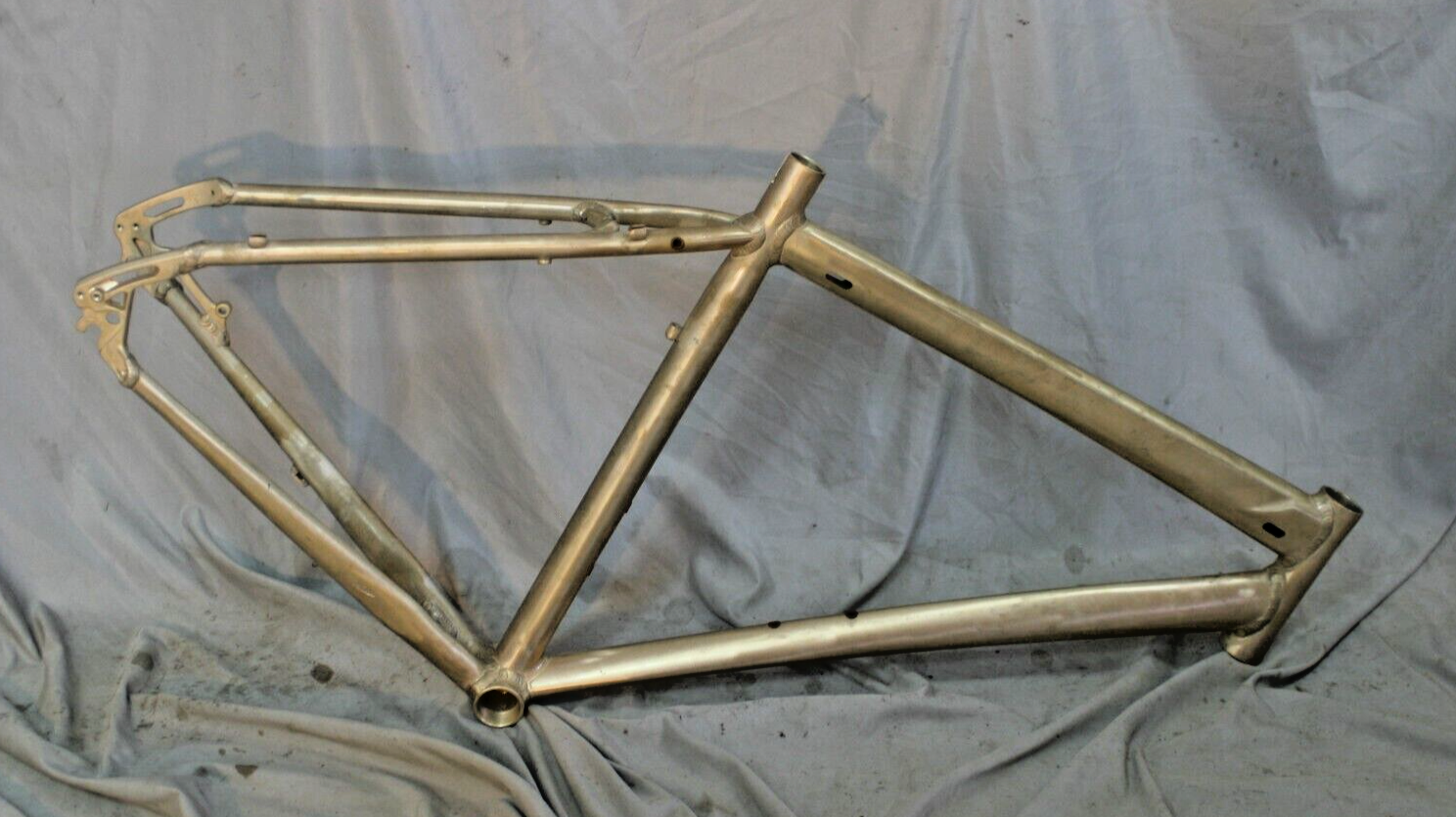 2013 Giant Cyclocross Bike Frame 51cm Small Gold Gravel CX Cross Disc ...