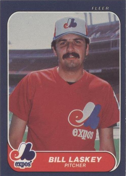 1986 Fleer - Bill Laskey #251 for sale online | eBay