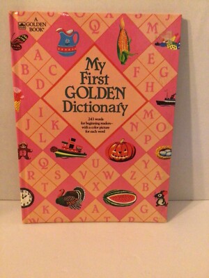 My First Golden Dictionary, A Golden Book, Richard Scarry, 1957 ...