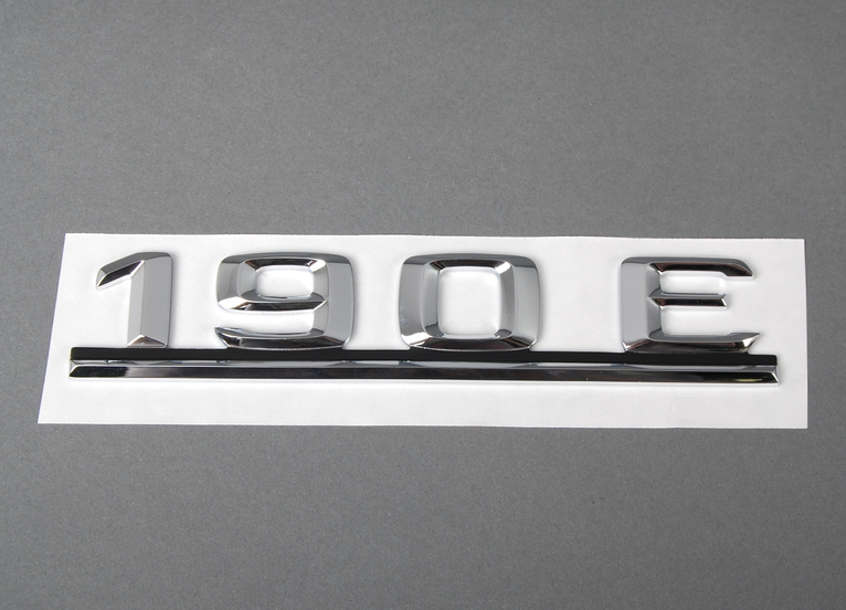 New Genuine MB 190 W201 Rear Trunk Lid 190E Badge Emblem A2018172015 ...