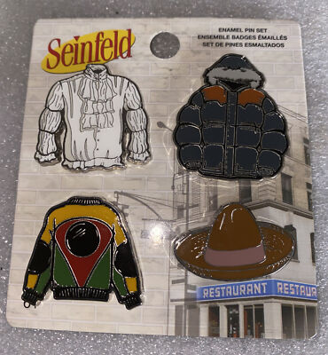 Funko Seinfeld- 4pk Enamel Pins New 2021 | eBay