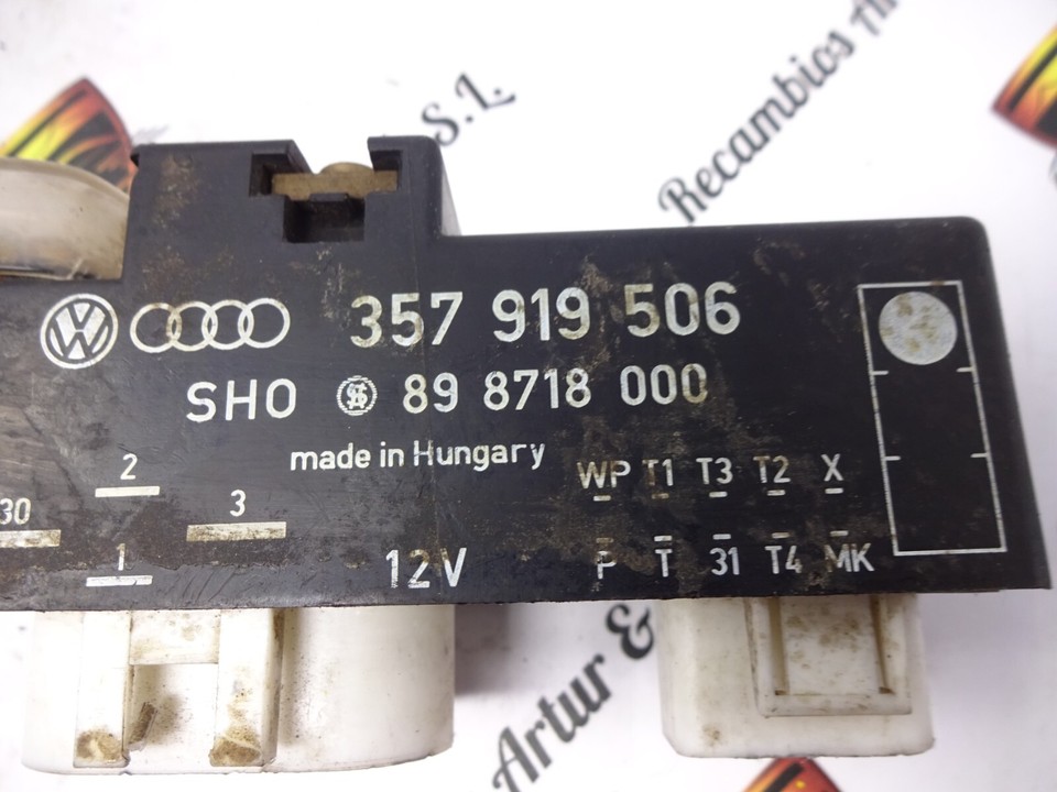 Module D'Électroventilateur Central Pour VW GOLF AUDI SEAT 357919506 ...