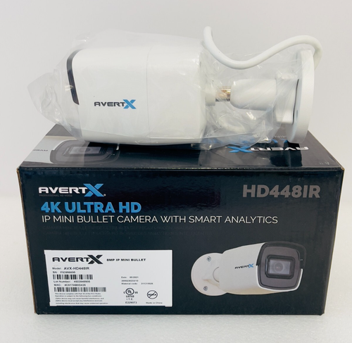 Avertx HD448 IR Indoor/outdoor Mini Bullet Security Camera Smart ...