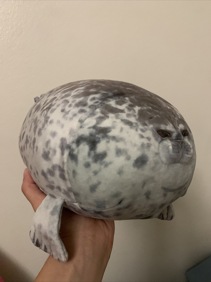Chubby Blob Seal Pillow,Stuffed Cotton Plush Animal Toy Cute Ocean ...