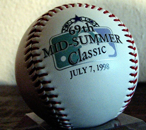 COLORADO ROCKIES 1998 ALL STAR GAME BALL | eBay