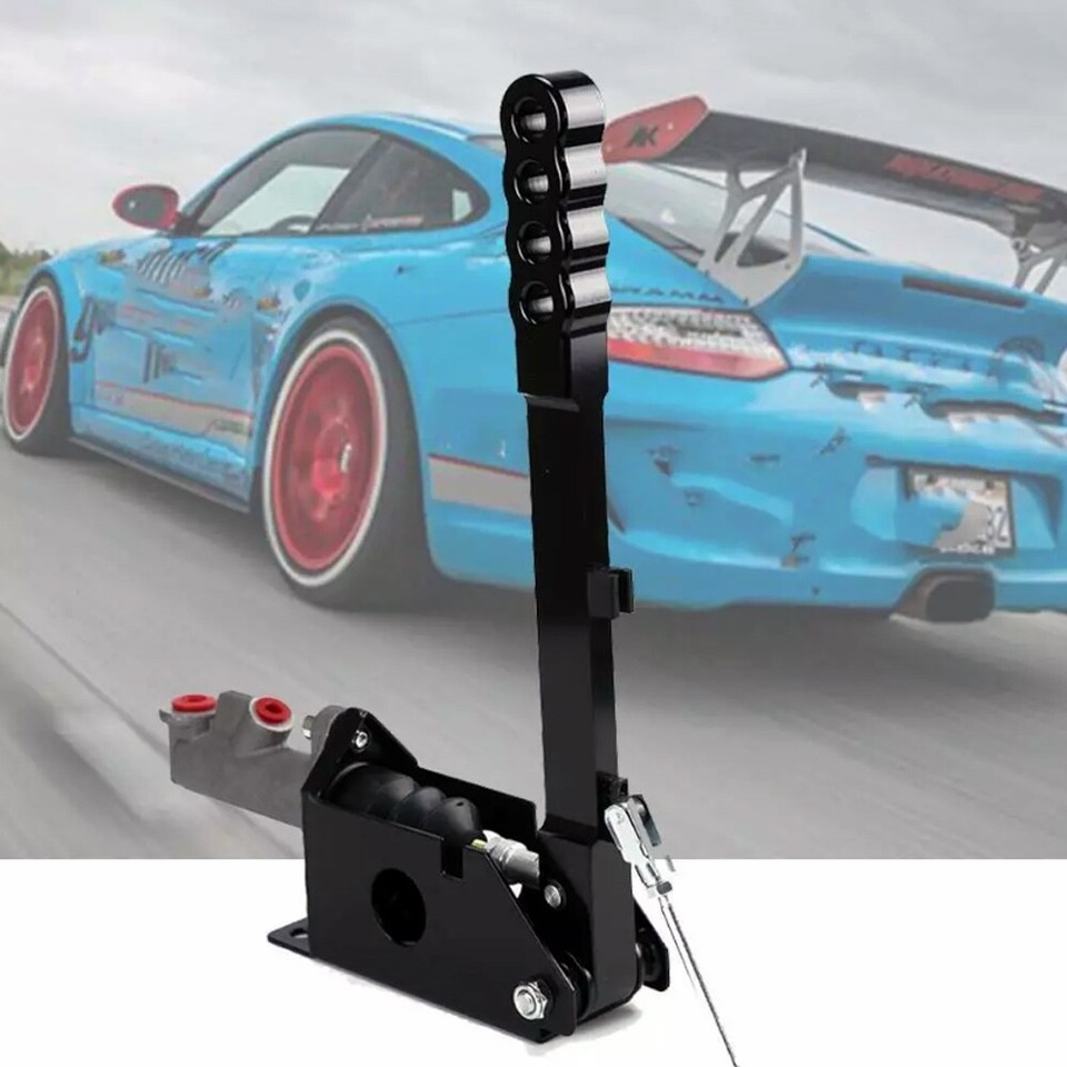 Vertical Hydraulic Handbrake Black Hydro E-brake Drift Rally Race Hand ...