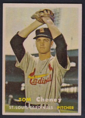 1957 TOPPS # 359 TOM CHENEY RC 202654 | eBay