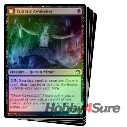 Foil Ecstatic Awakener X4 M/NM Magic: The Gathering MTG Innistrad ...