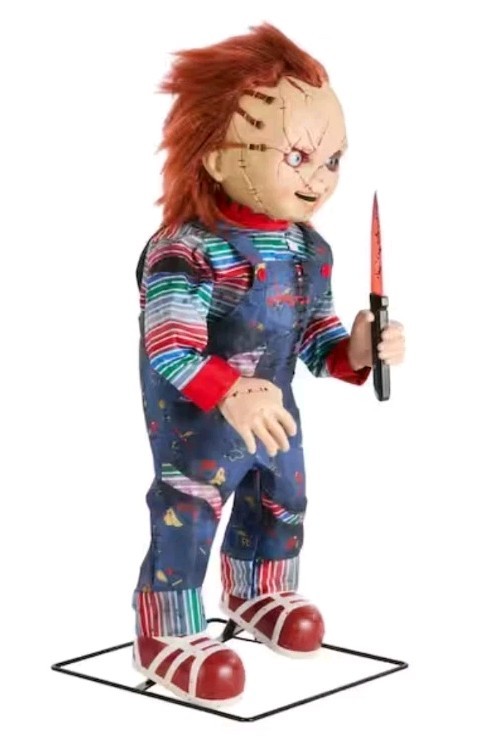 Scarred Chucky Animated figure collectible Animatronic | eBay