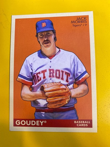 44944 2009 Upper Deck Goudey #204 Jack Morris SP | eBay