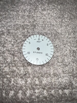 Standard Gauge Tenths Indicator No. D7-20013 GAUGE PLATE ONLY ...