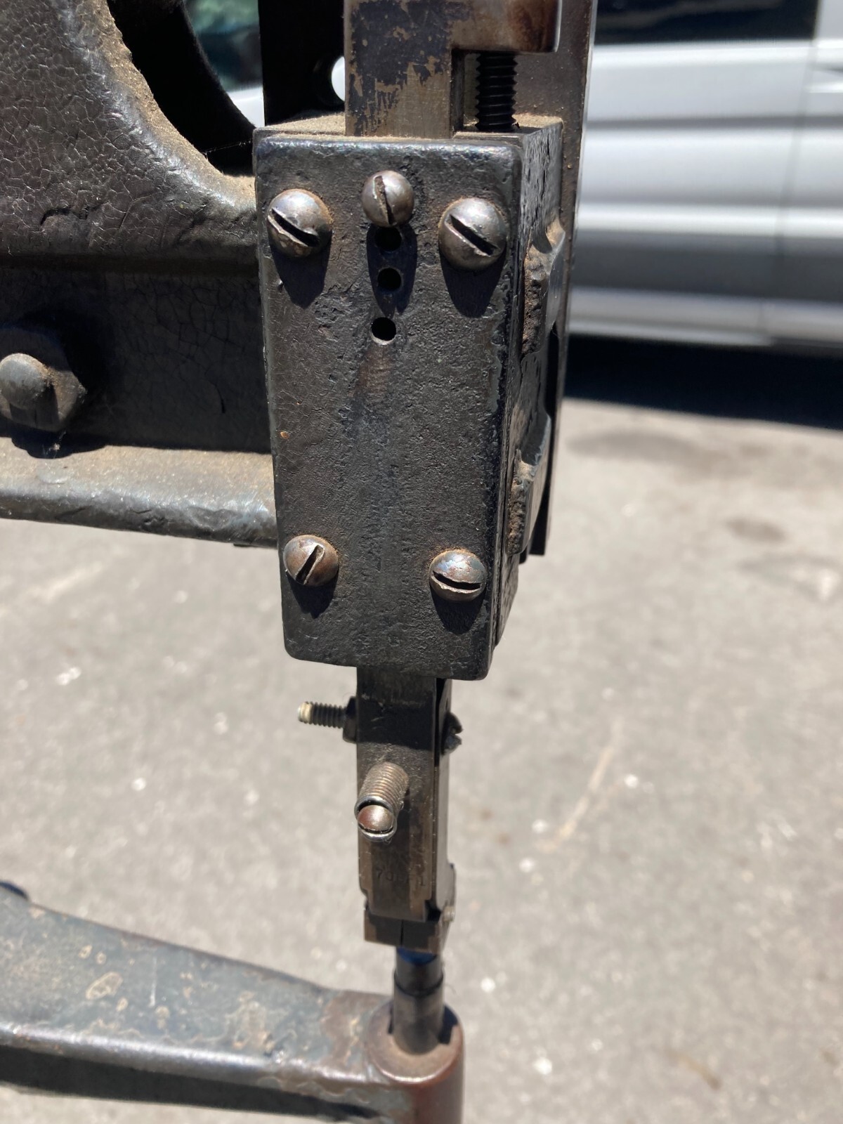 ANTIQUE KICK PRESS- Good working order | eBay