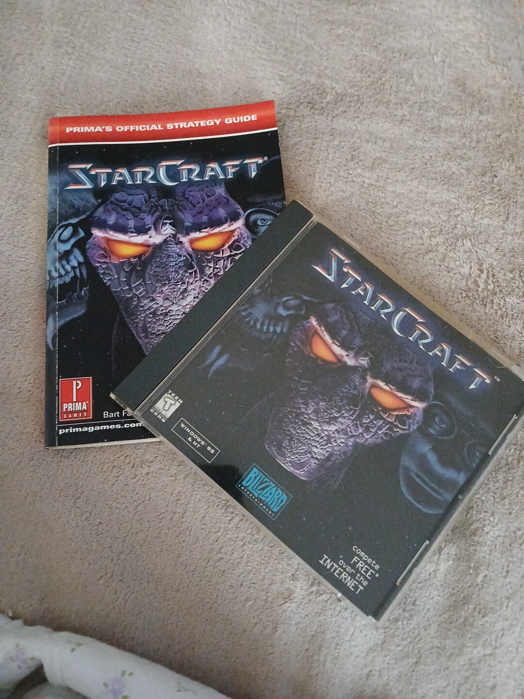 Starcraft 1997 Game Version 1.0 Blizzard Entertainment PC CD-Rom With ...