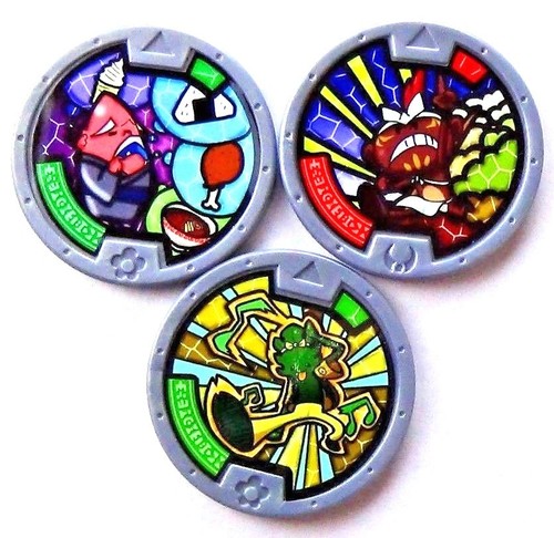 Yo-Kai Medals Watch Series 1 Medallion USA Hasbro Hungramps Tanbo ...