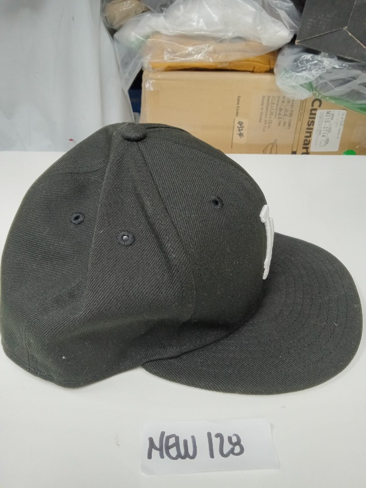 New Era 59Fifty Hat MLB Basic Los Angeles Dodgers, Black Cap 7 1/4 | eBay