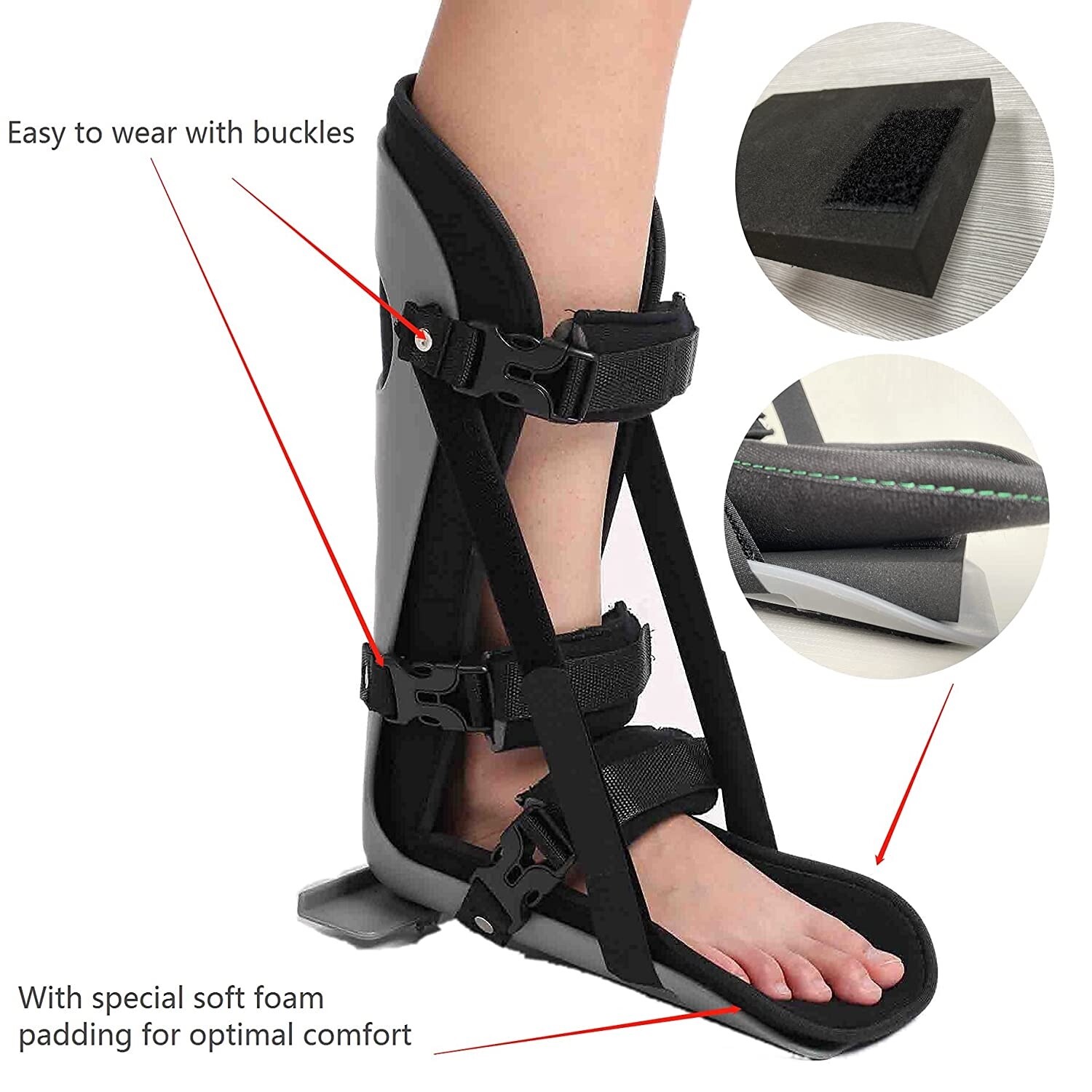 Medically Approved Ankle Sprains Orthosis Foot Fixation Device - Left ...
