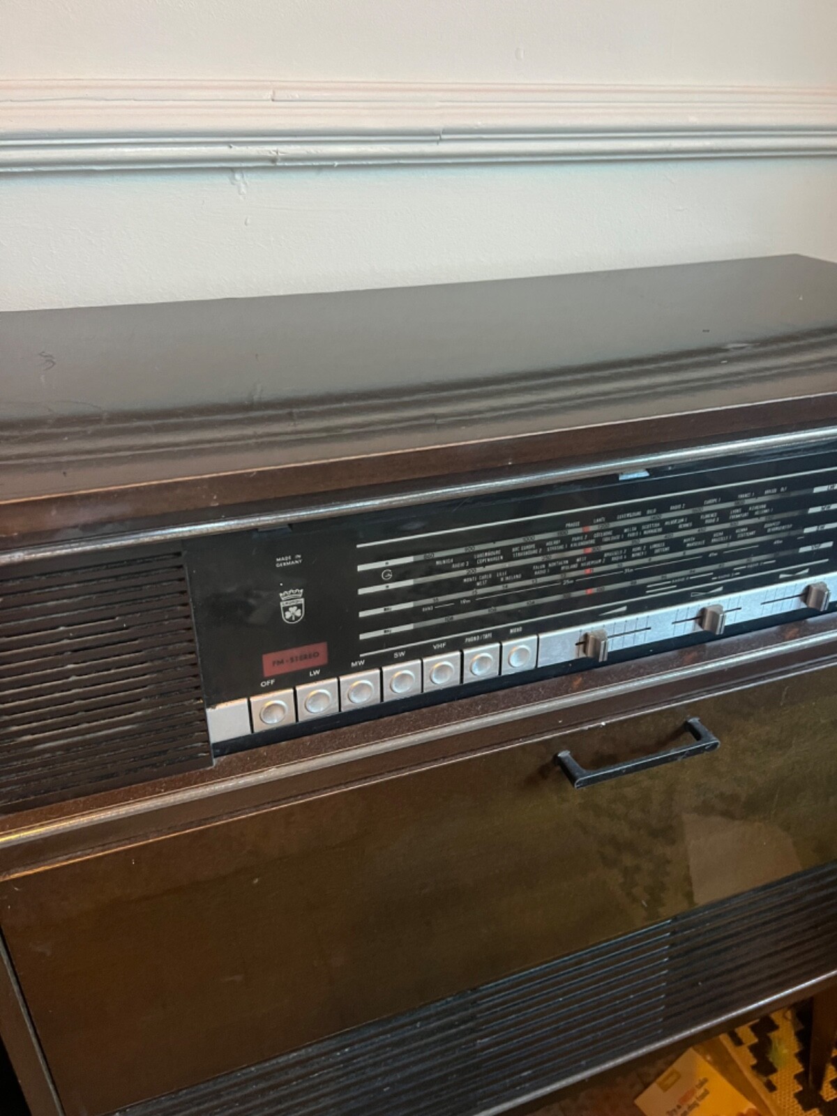 Vintage 1950s Grundig Ks 724 Cabinet Radiogram Stereo | eBay UK