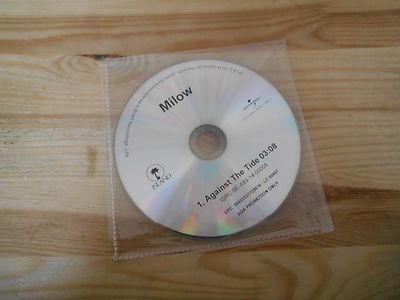 CD Pop Milow - Against The Tide (1 Song) Promo UNIVERSAL ISLAND disc ...