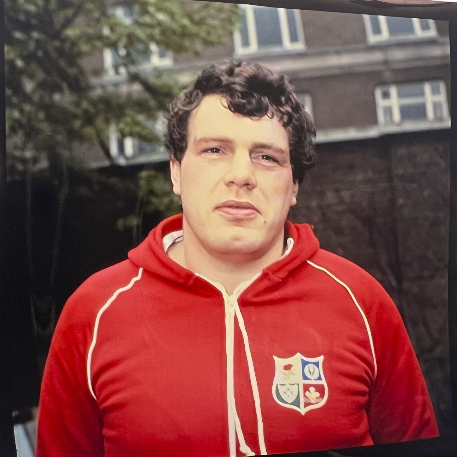 UK1-1546 Ian Milne British Lions Int Rugby Player 2x2 Color ...