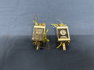 Lambert Associates Twin Coil Switch Machine For N/HO/O Scale (Lot Of 2 ...