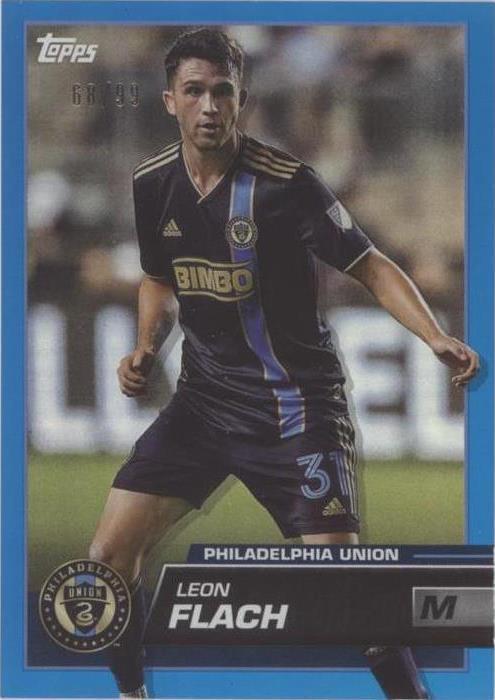2023 Topps MLS - Leon Flach #12 Blue Foil /99 for sale online | eBay