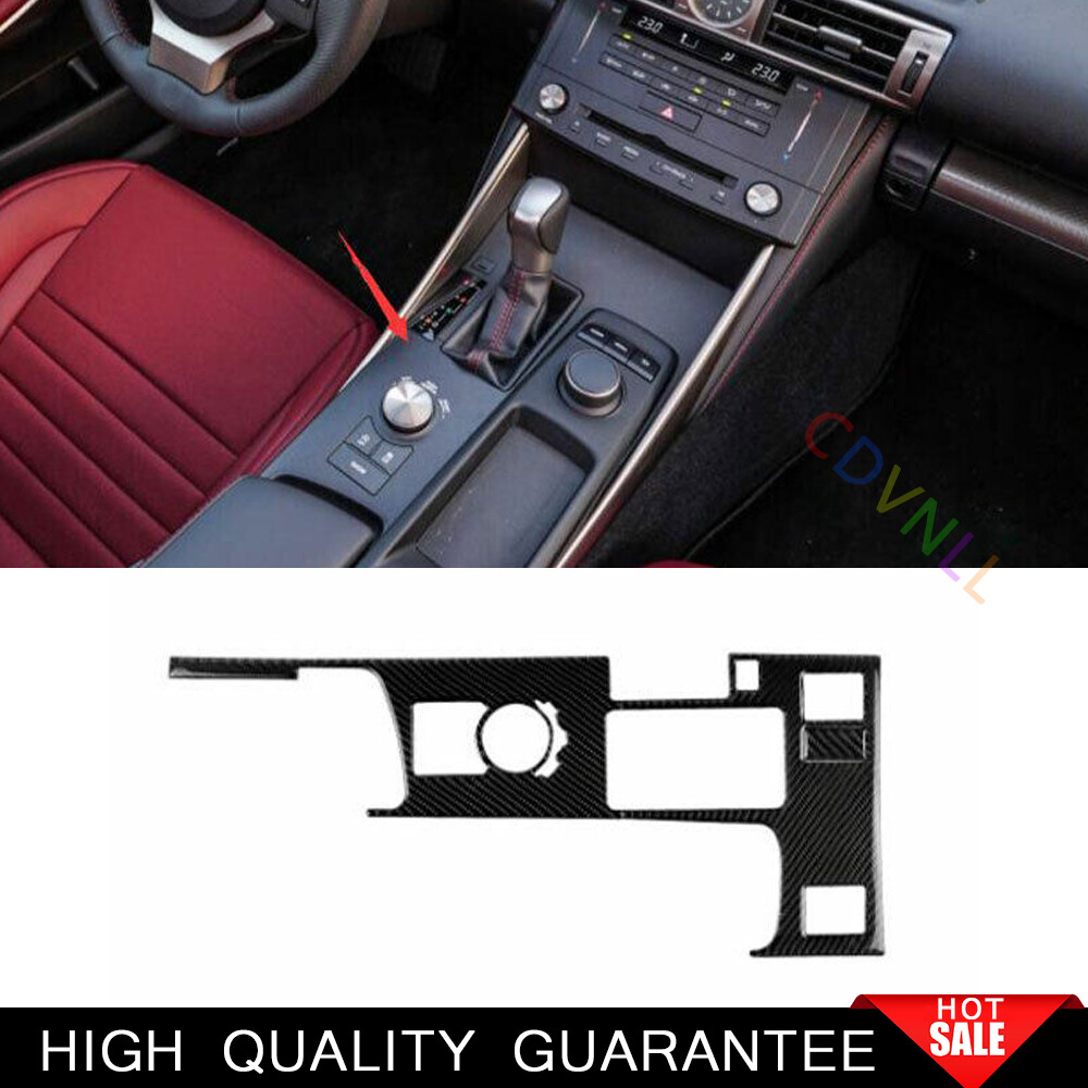 For Lexus IS300 350 2014-2019 Real Carbon Fiber Central Console Gear ...