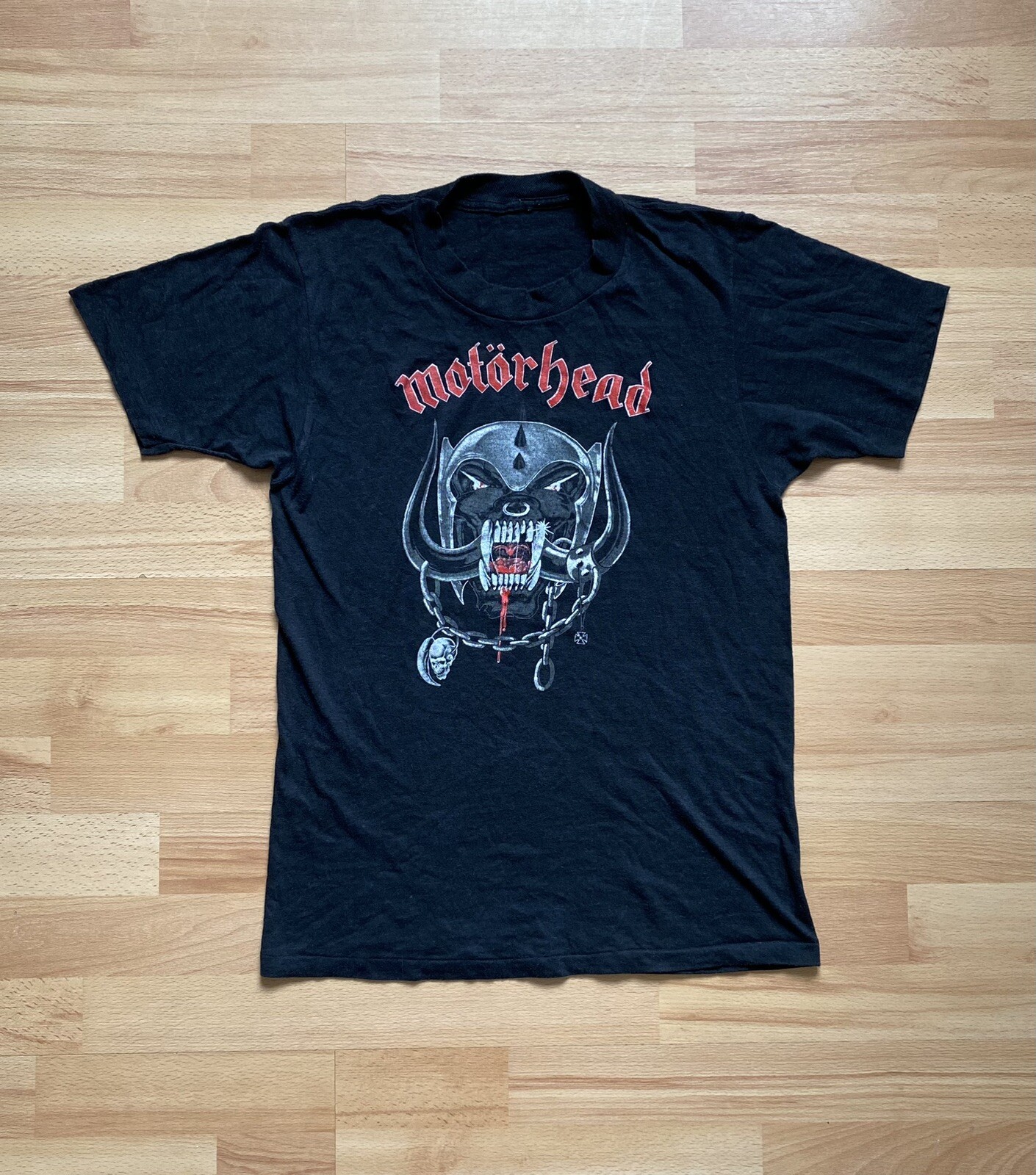 Rare Vintage Motorhead Iron First Tour 1982 Band T-Sh… - Gem
