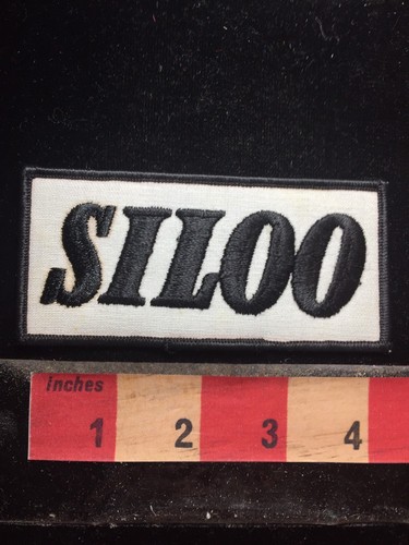 Advertising Patch SILOO (? Chemicals ?) Business / Brand 79V | eBay