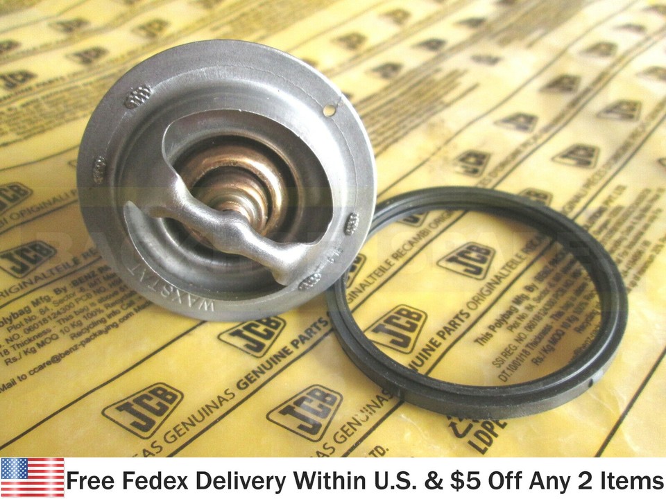 JCB PARTS - GENUINE JCB THERMOSTAT ABI FOR 444/ 448 ENGINE (320/04618 ...